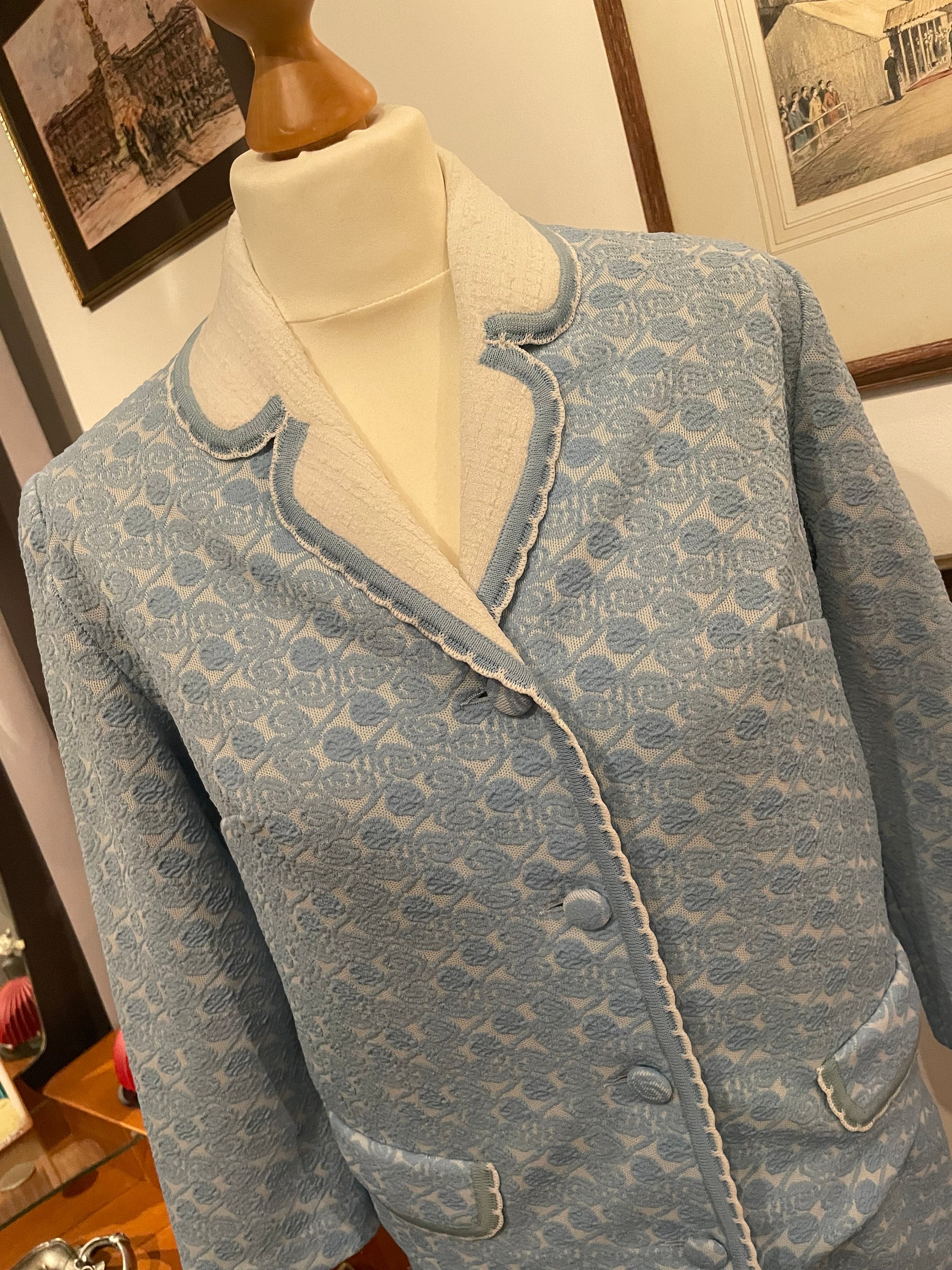 Vintage Crimplene Suit by Glen Abbey UK Size 14 - Etsy Canada