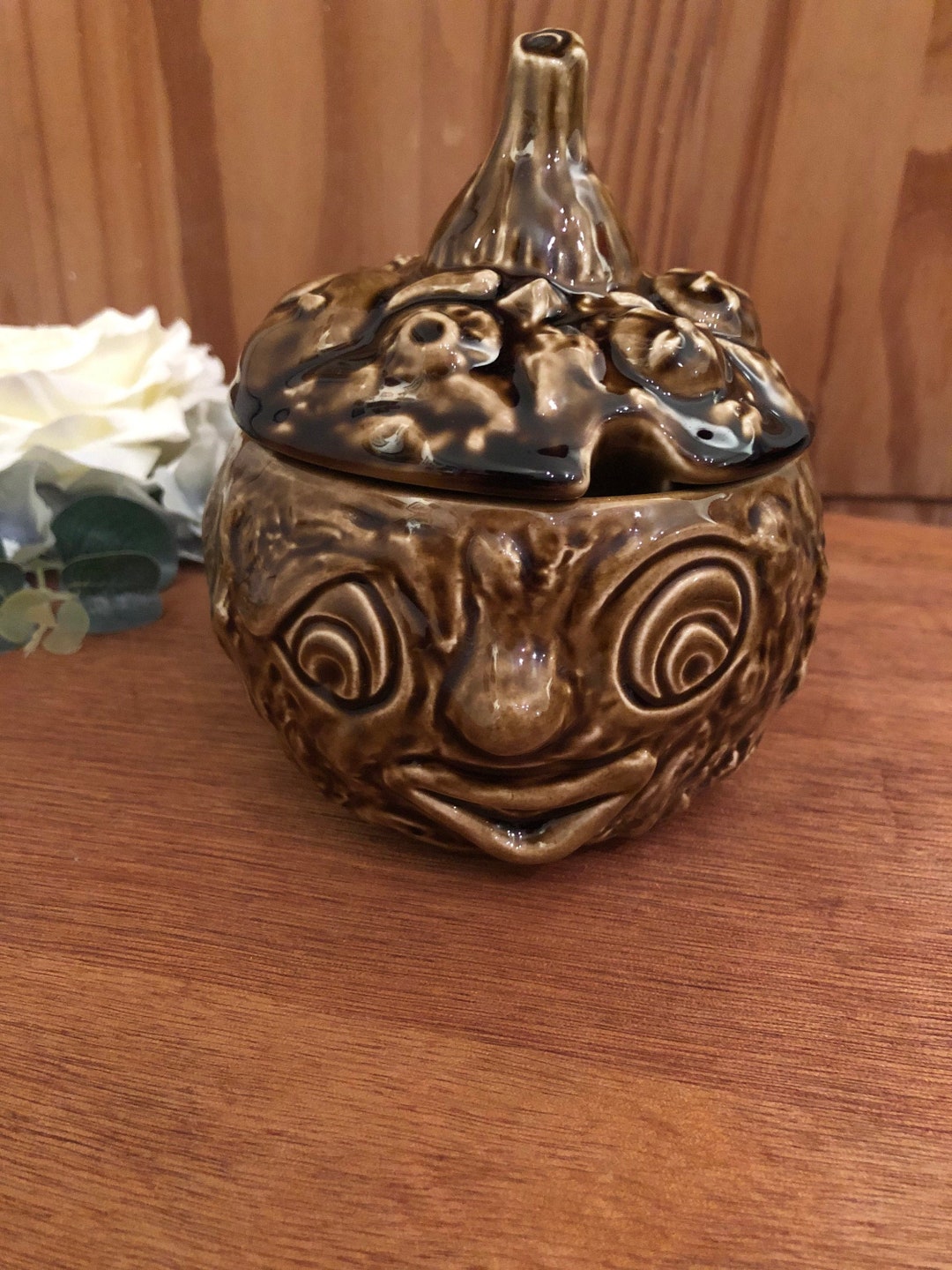 Vintage Sylvac Chutney Pot - Etsy UK