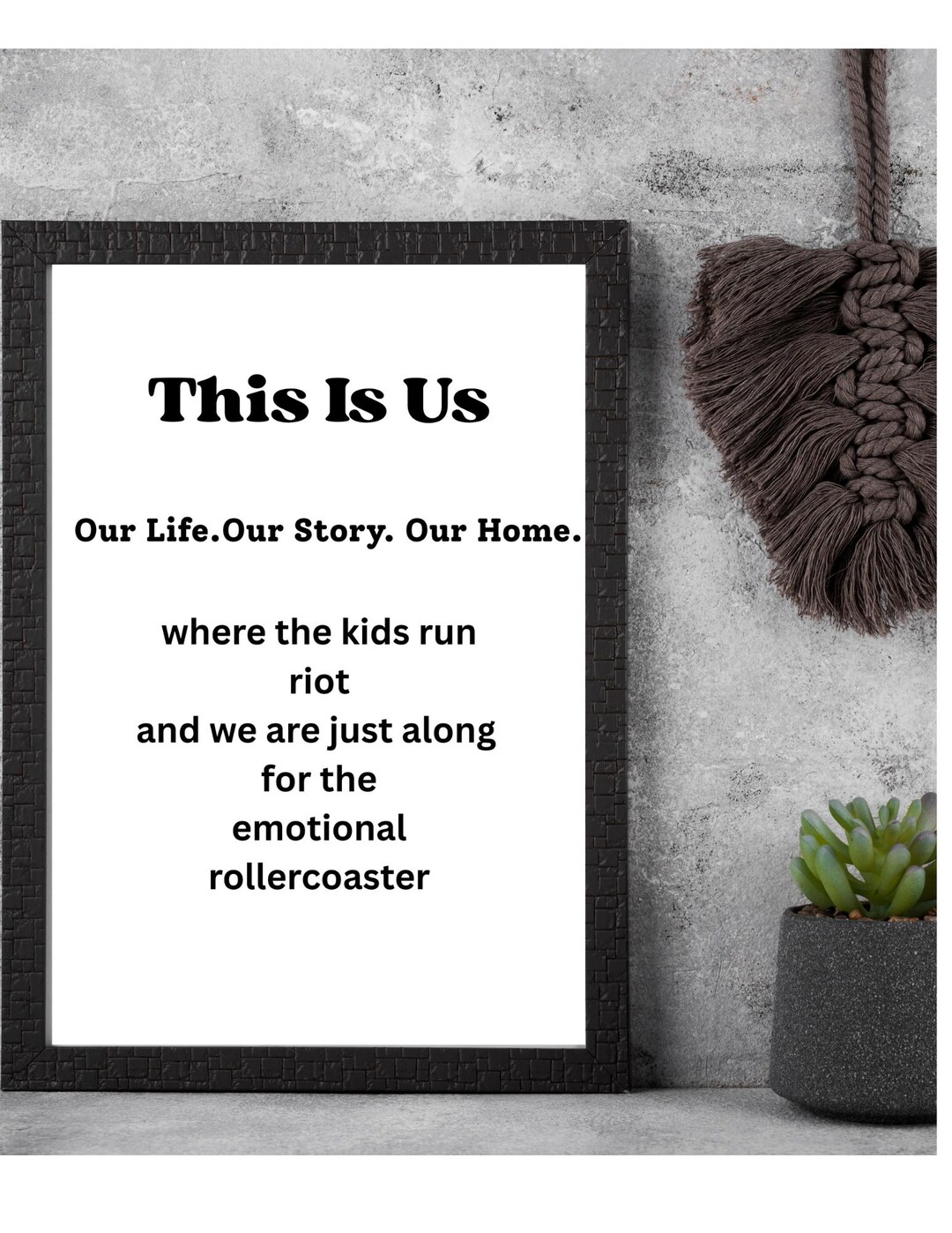 This is Us - Family Digital Instant Download Quote Wall Art Livingroom ...