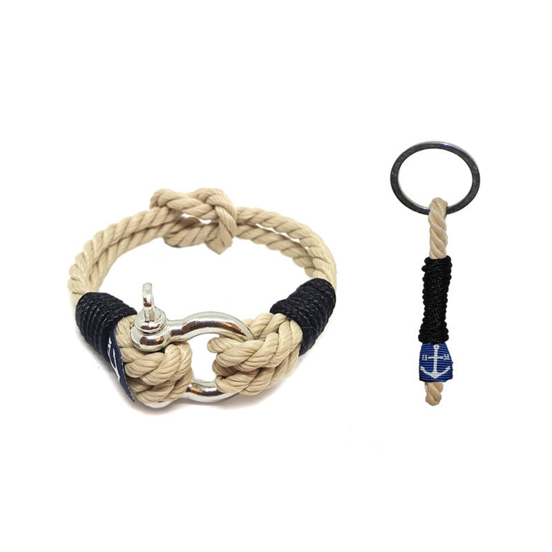 Classic Rope Handmade Bracelet & Keychain BM Surfer Keychain | Etsy