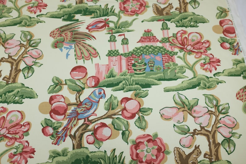 Fabric by the Yard Warner Fabrics CROOME COURT Zimmer and Rhode Fabrics ...