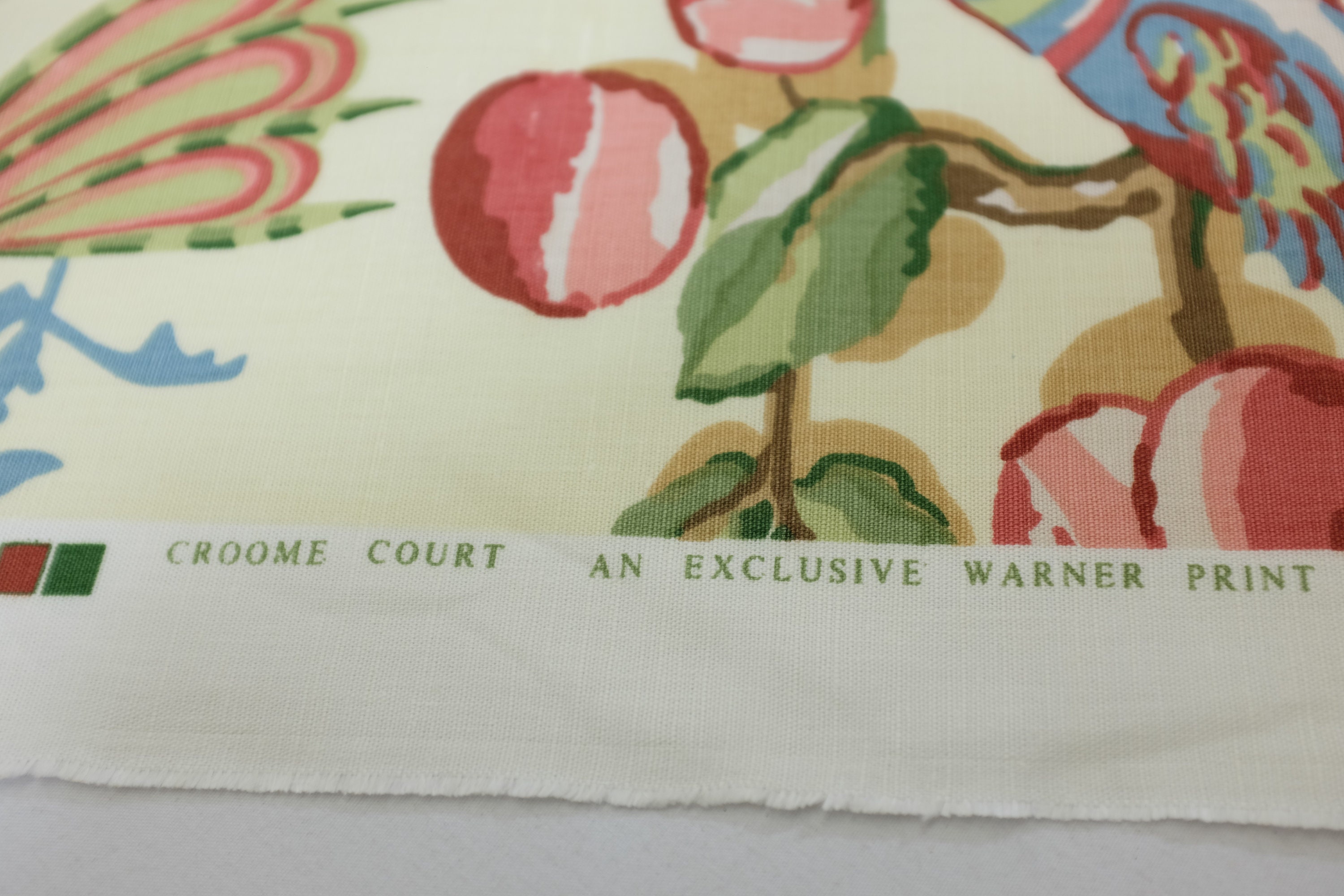 Fabric by the Yard Warner Fabrics CROOME COURT Zimmer and Rhode Fabrics ...