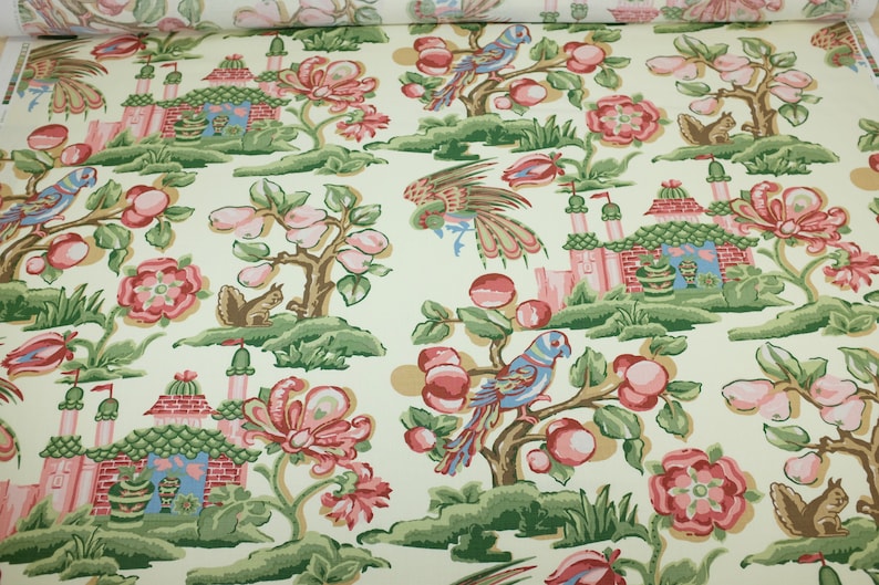 Fabric by the Yard - Warner Fabrics - CROOME COURT - Zimmer and Rhode ...
