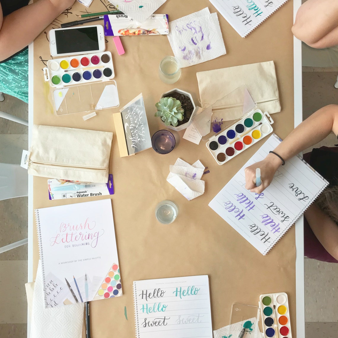 Calligraphy Kit Brush Lettering for Beginners Kit - Etsy