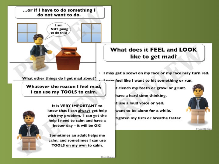 When I Feel Mad, I Can Calm! Social Narrative - Etsy