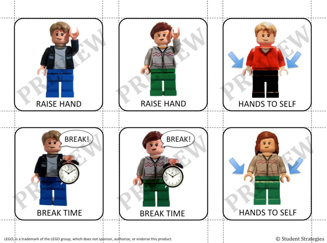 Visual Picture Cards for Children With Autism - Etsy