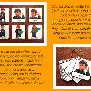 Visual Picture Cards for Children With Autism Vol. 2 - Etsy