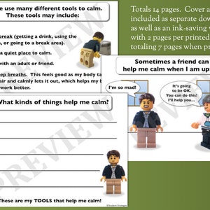 When I Feel Mad, I Can Calm! Social Narrative - Etsy