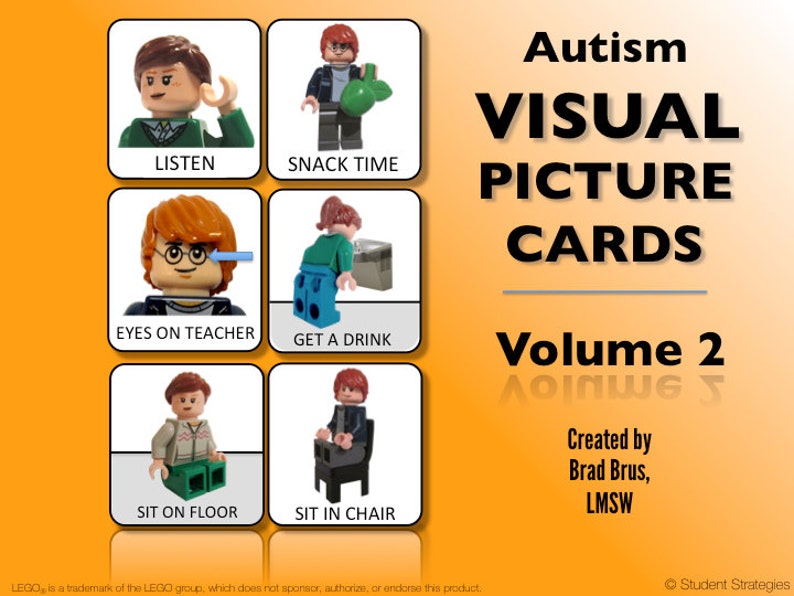 Visual Picture Cards for Children With Autism Vol. 2 - Etsy