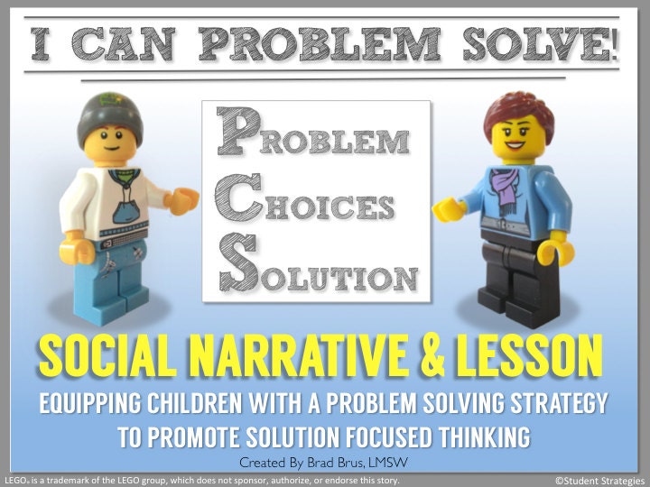 I Can Problem Solve Social Narrative & Lesson - Etsy