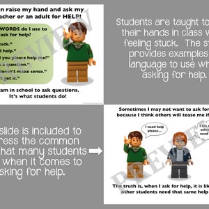 I Can Ask for Help! Social Narrative - Social Story - Autism - Etsy