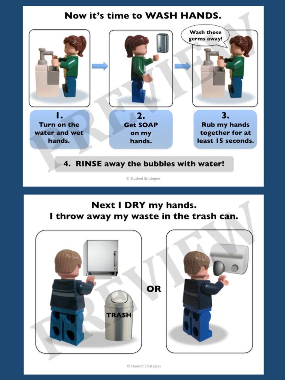 I Can Use the Bathroom - Social Narrative - Etsy