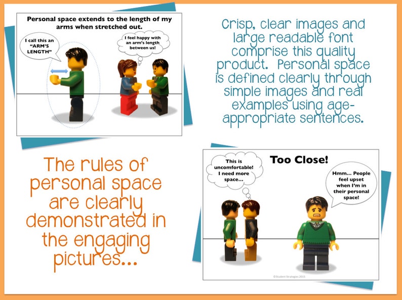Personal Space Social Narrative - Social Story - Autism - Etsy