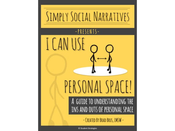 I Can Use Personal Space Social Narrative - Etsy