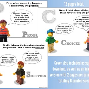I Can Problem Solve! Social Narrative & Lesson - Etsy