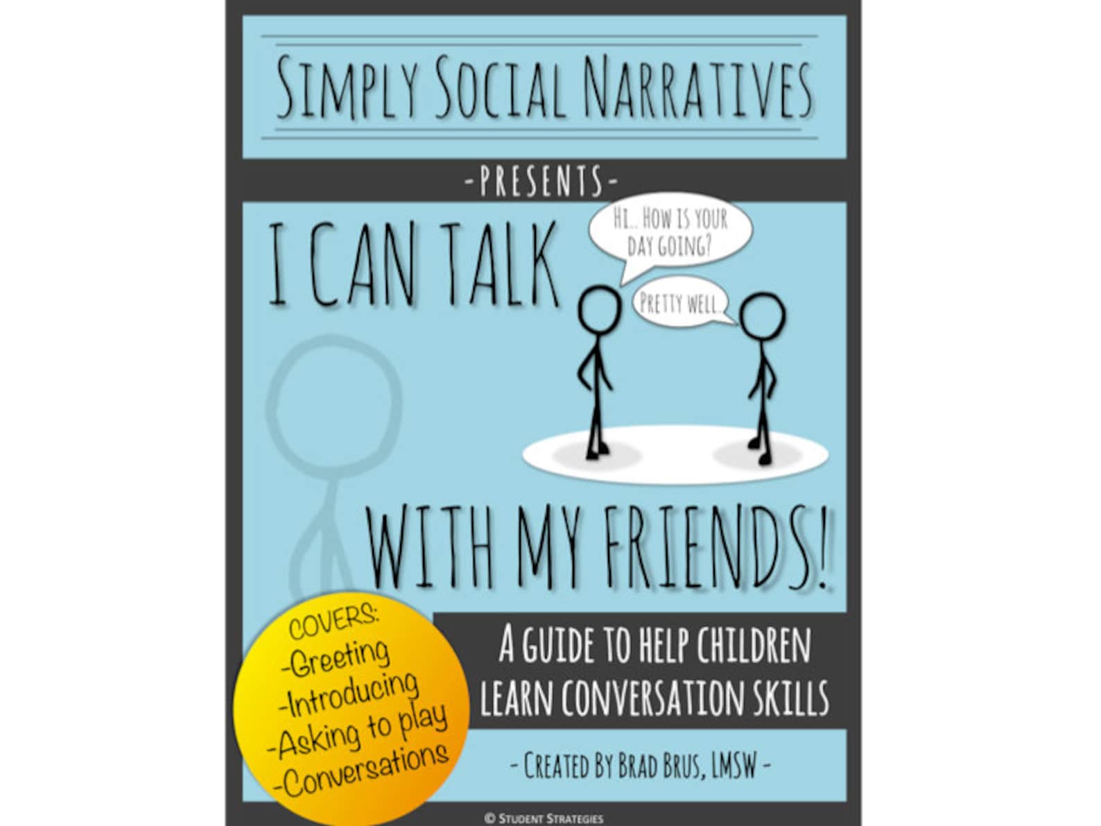 I Can Talk With My Friends! Social Narrative - Etsy