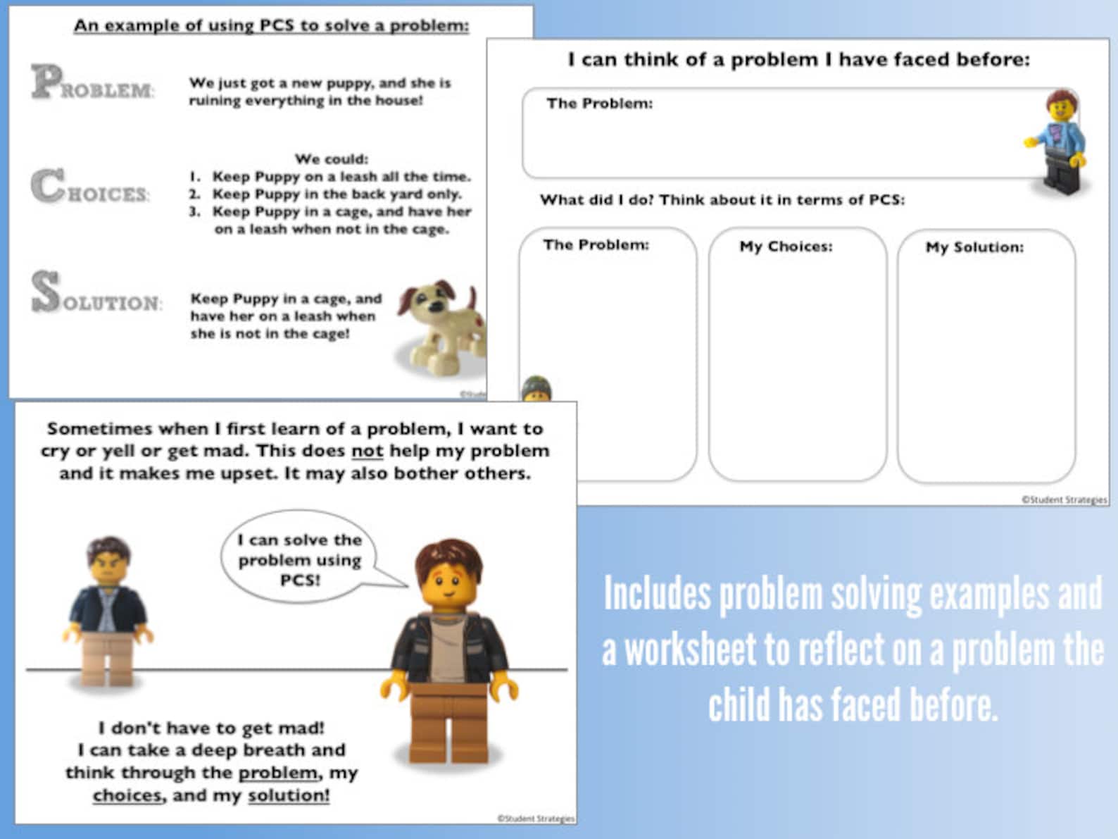 I Can Problem Solve! Social Narrative & Lesson - Etsy
