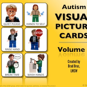 Visual Picture Cards for Children With Autism - Etsy