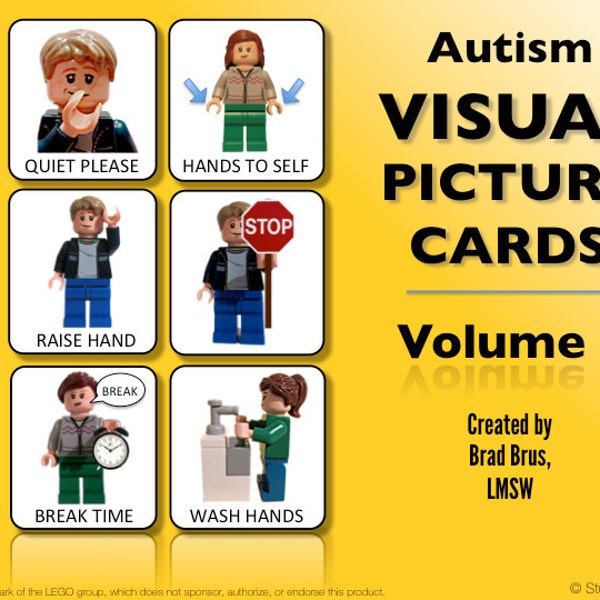 Autism Picture Cards - Etsy