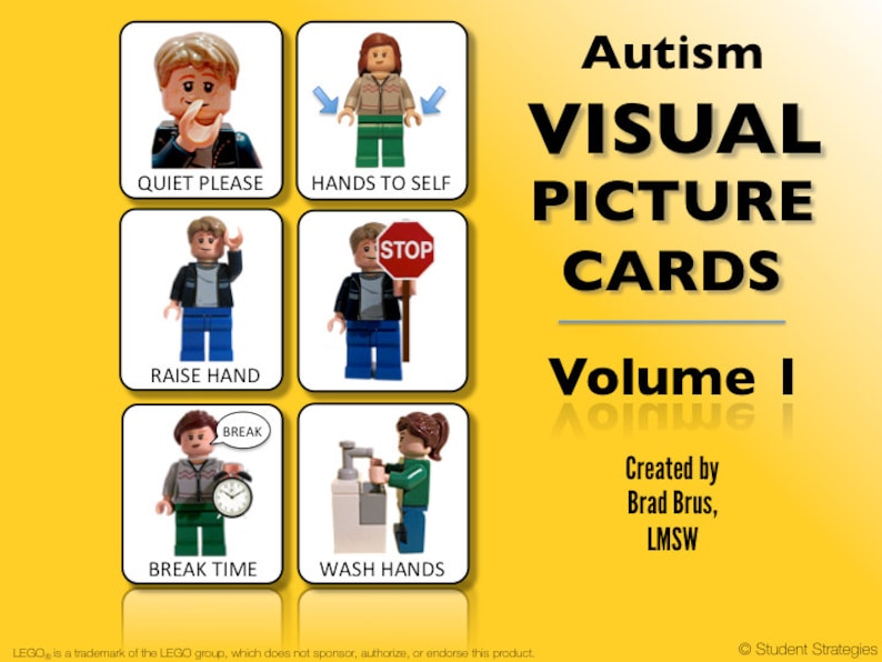 Visual Picture Cards for Children With Autism - Etsy