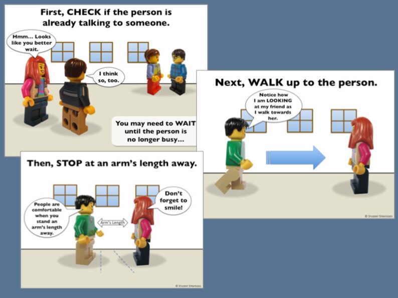 I Can Greet Others Social Narrative - Etsy