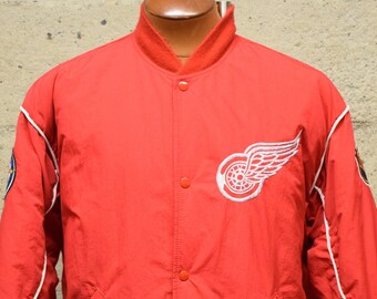 Red Wings Starter Jacket - Etsy