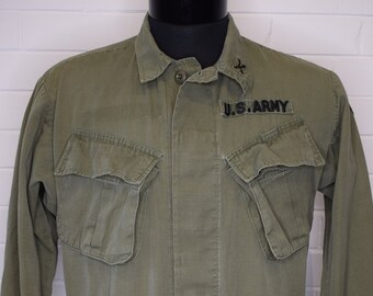 Vintage 70s/80s US Army Ripstop Slant Pocket Camo Jacket Small - Etsy