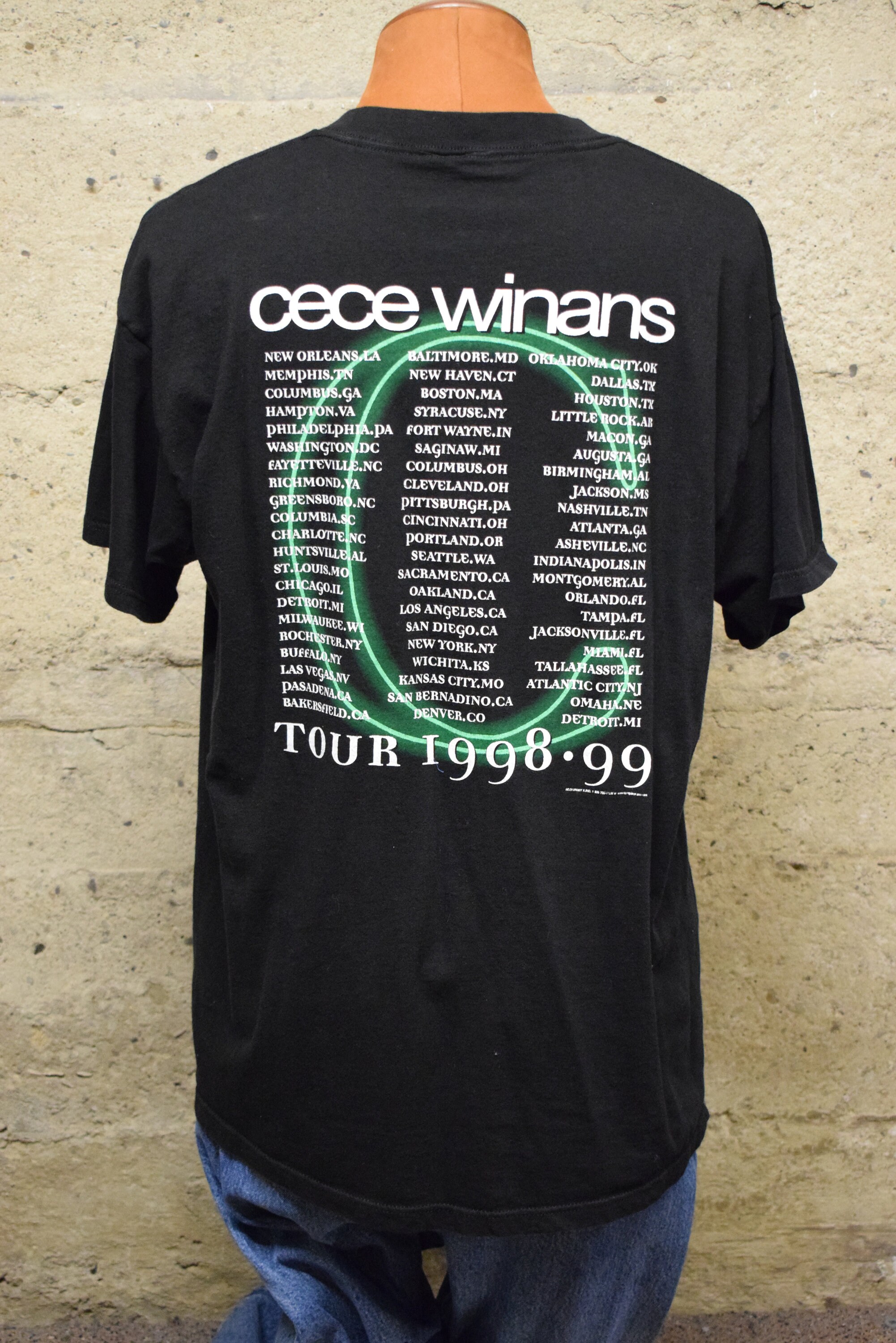 Vintage RARE 1998 1999 Cece Winans Tour Shirt XL | Etsy