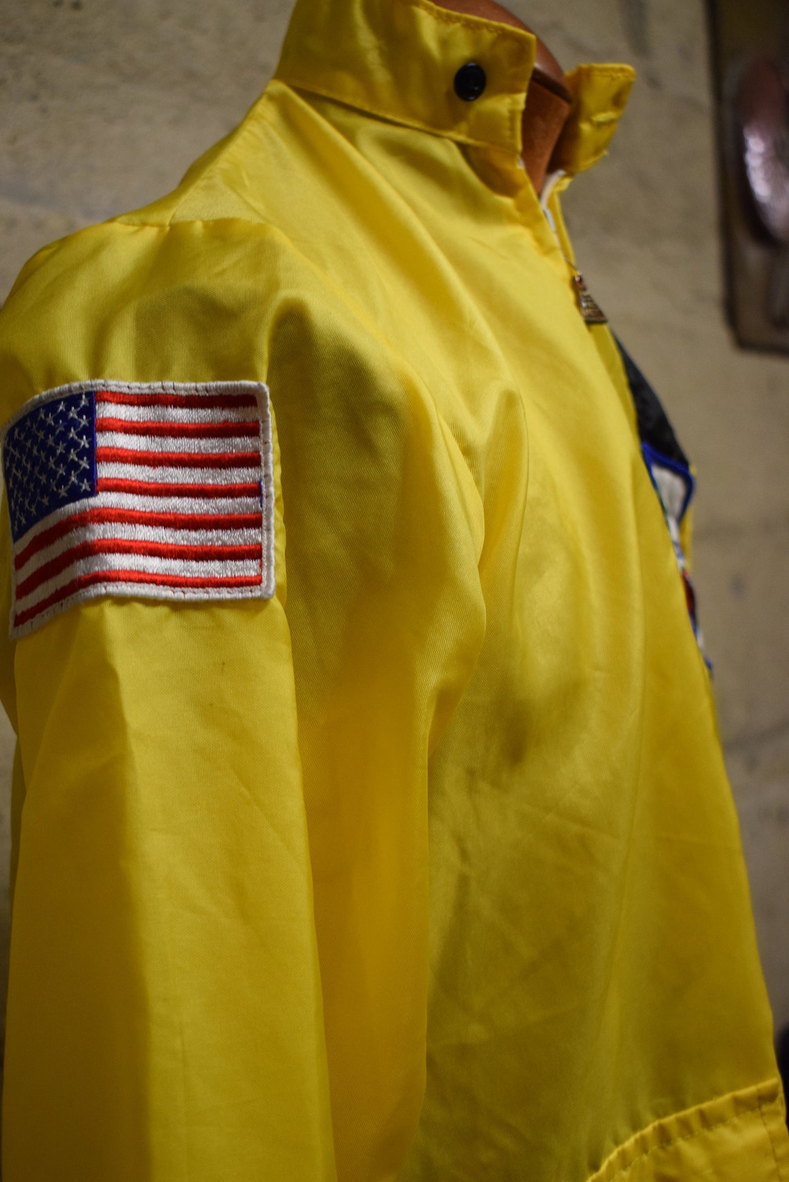 Vintage Ford Mustang Cobra Shelby Racing Jacket 70's Small - Etsy