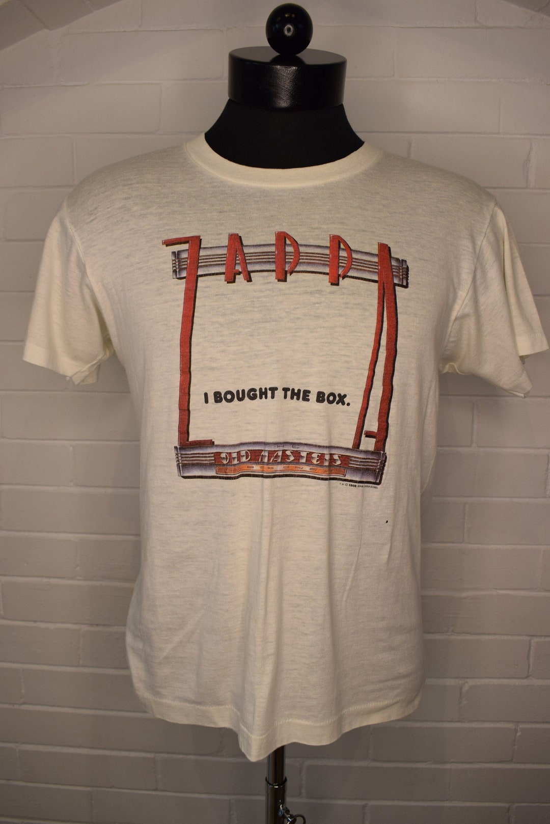 Vintage 1985 Frank Zappa Old Masters Box Screen Stars Classic ...