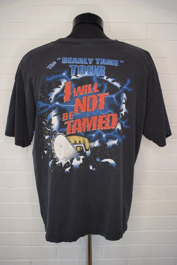 Vintage Chainsaw Man Mark Kurtz AWA The Bearly Tame T… - Gem