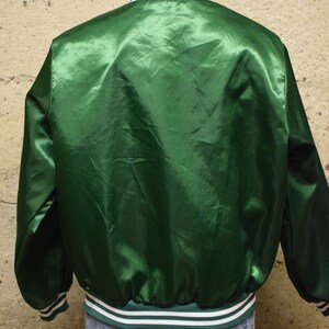 Vintage RARE Oakland A’s Satin Elephant Locker Line Jacket 90's Large ...