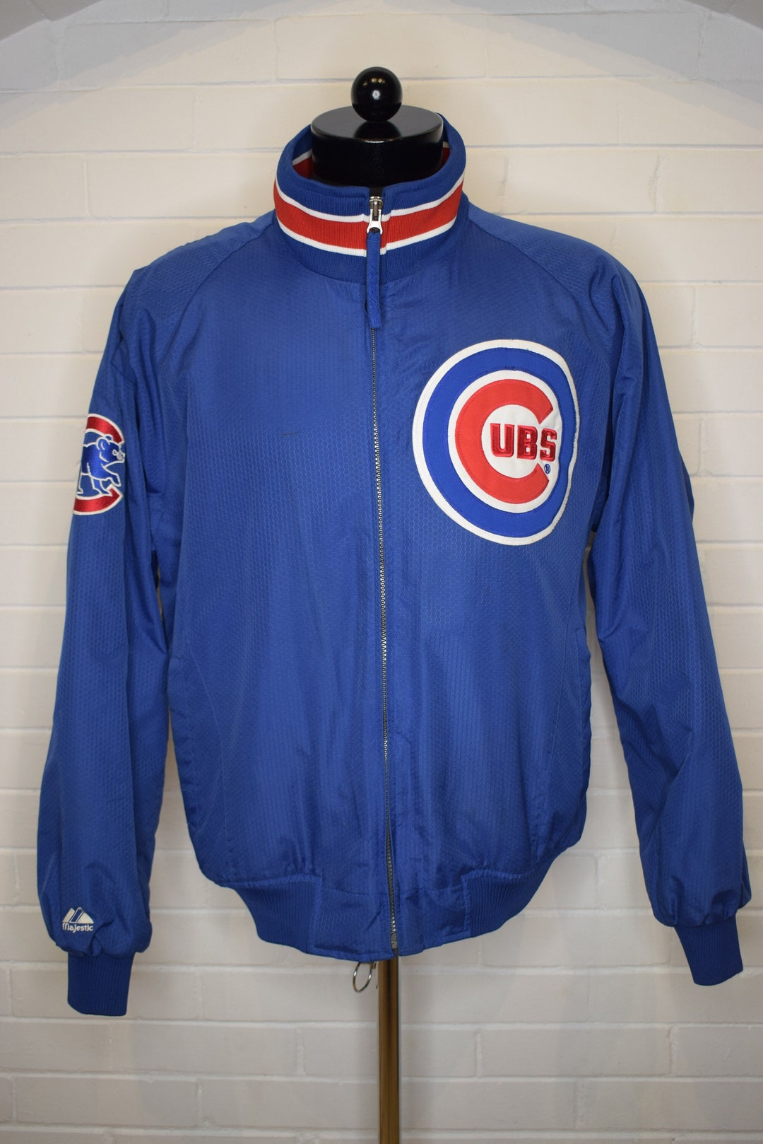Vintage Chicago Cubs Authentic Majestic MLB Bench Warmup Baseball ...
