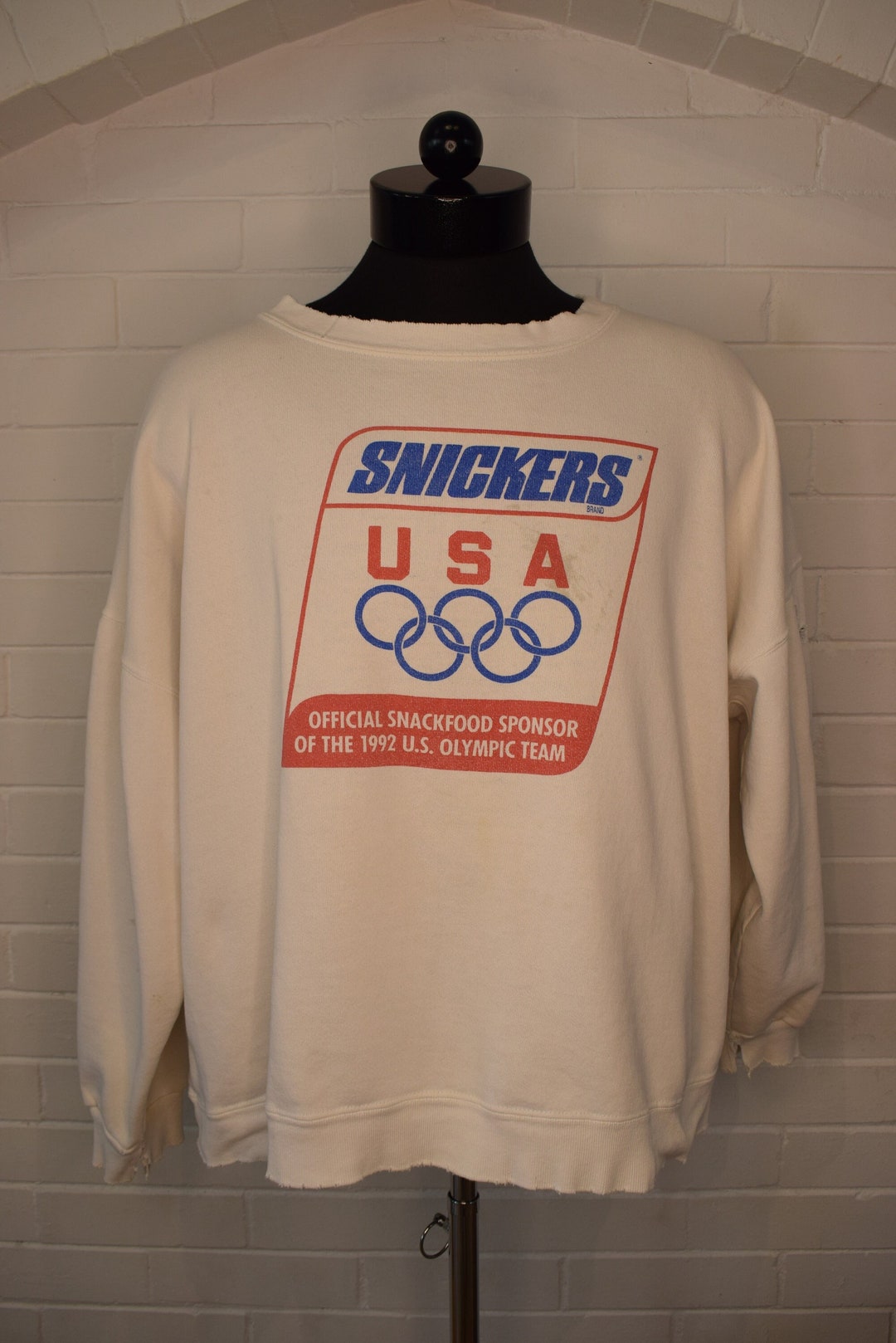 Vintage Snickers 1992 US Olympic Team Sweatshirt 90's XL - Etsy