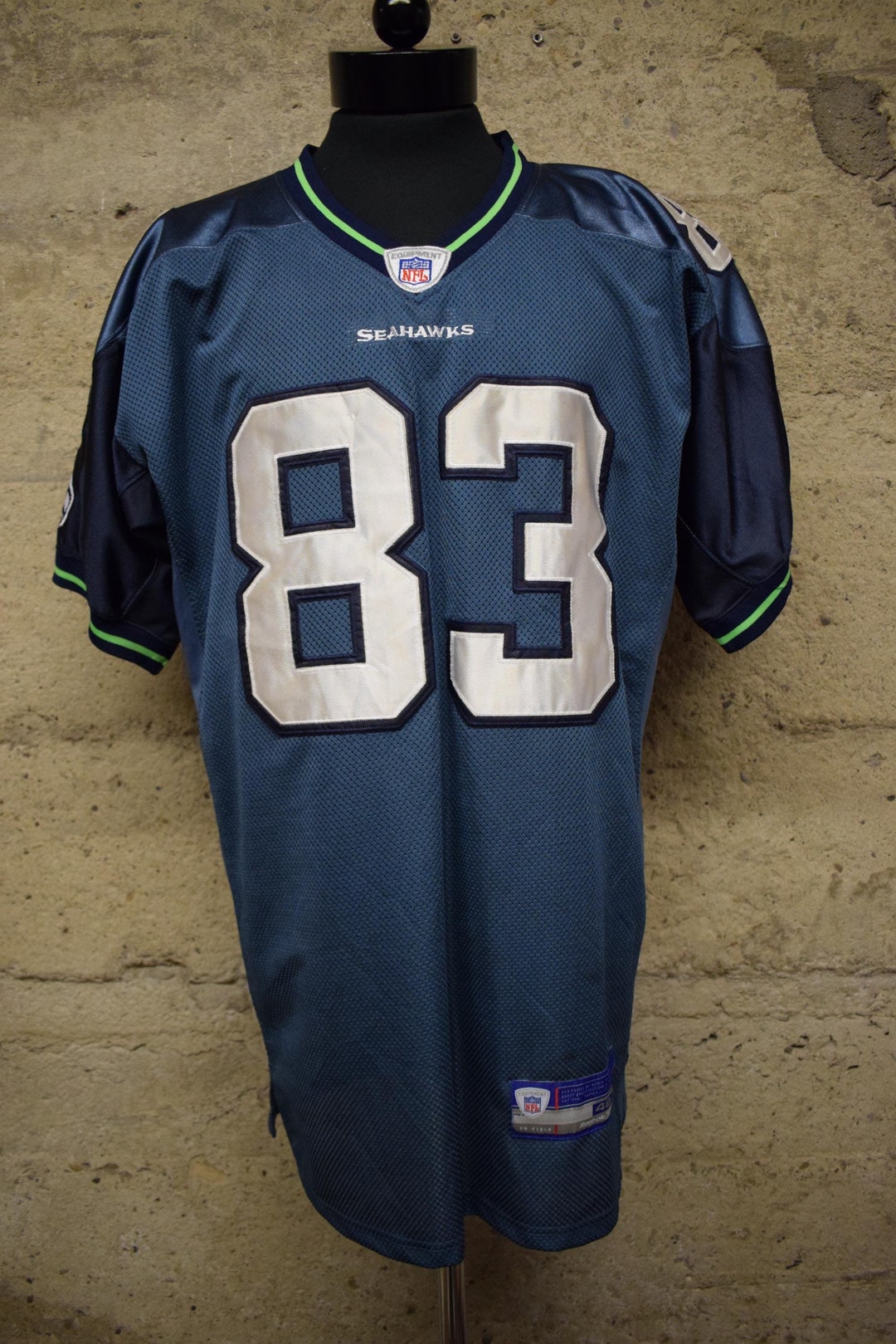 Seattle Seahawks Deion Branch Jersey Size 48 - Etsy