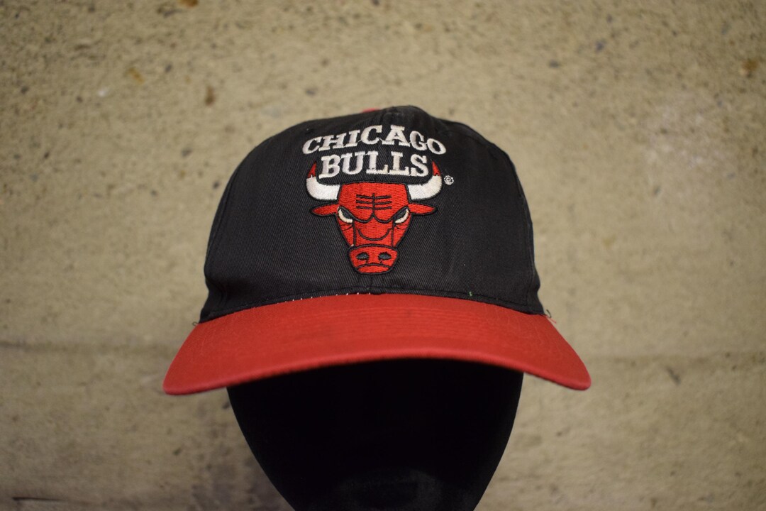 Vintage Chicago Bulls NBA AJD Snapback Hat Cap 80's OSFA - Etsy
