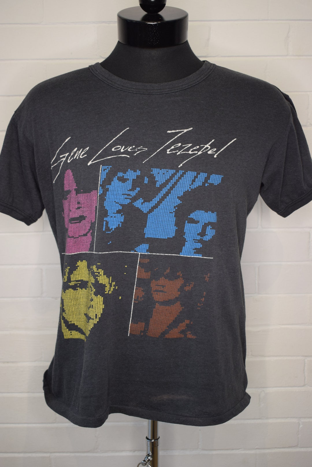 Vintage 1986 Gene Loves Jezebel Discover Ringer T-shirt 80's XL - Etsy