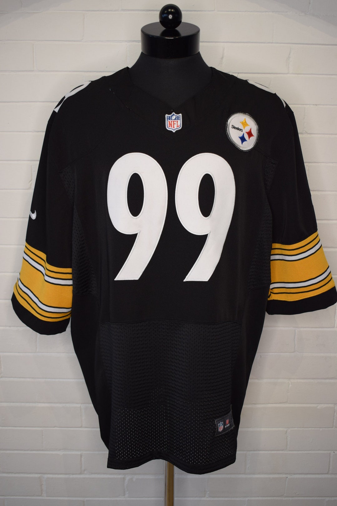 Pittsburgh Steelers Brett Keisel Nike on Field NFL Jersey Size 52 - Etsy