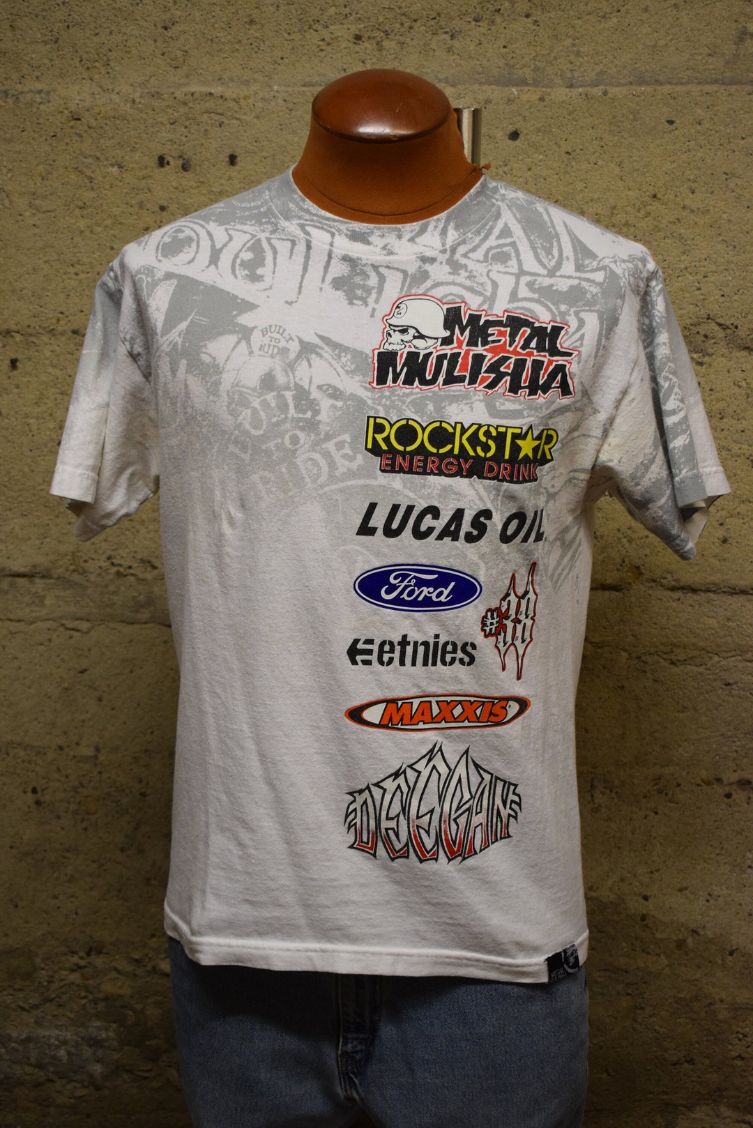 Vintage Metal Mulisha Racing All Over Print T-shirt 90's Medium - Etsy