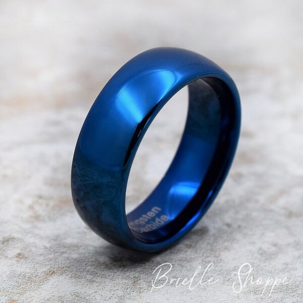 Blue Rings - Etsy