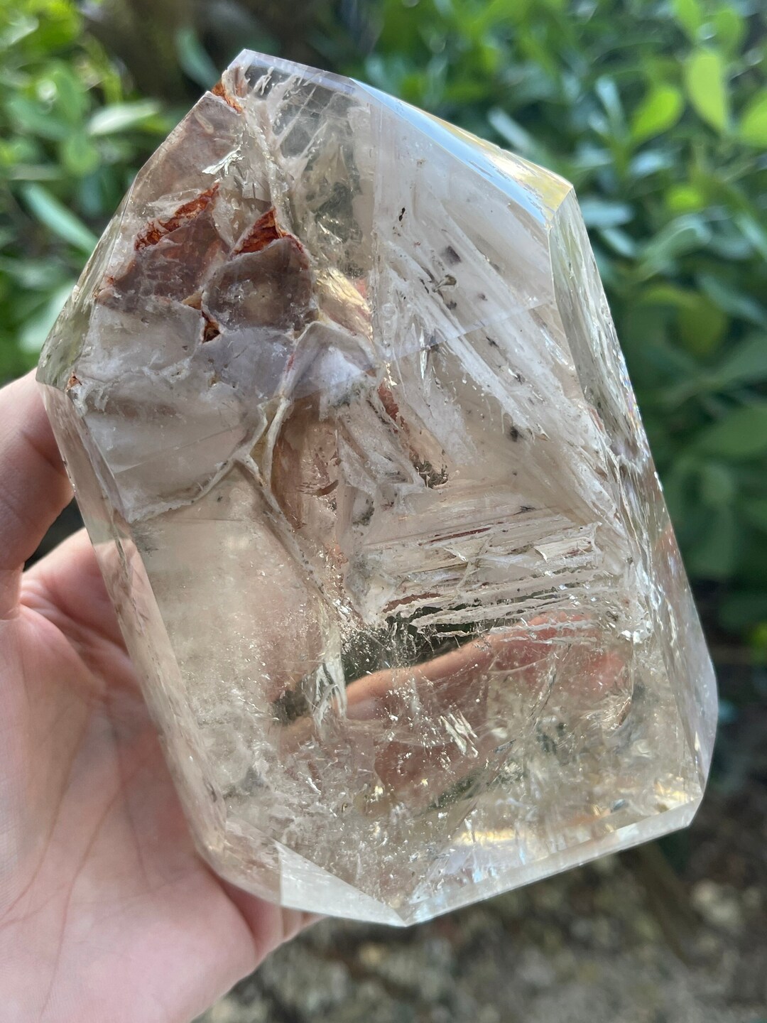 Elestial Quartz Point Item 4626 Crocodile Crystal - Etsy