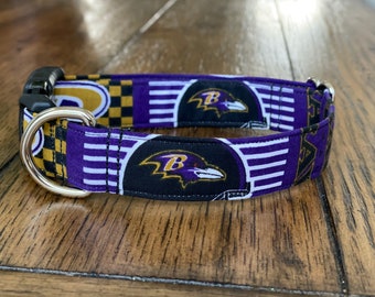 Baltimore Ravens Dog Collar - Etsy