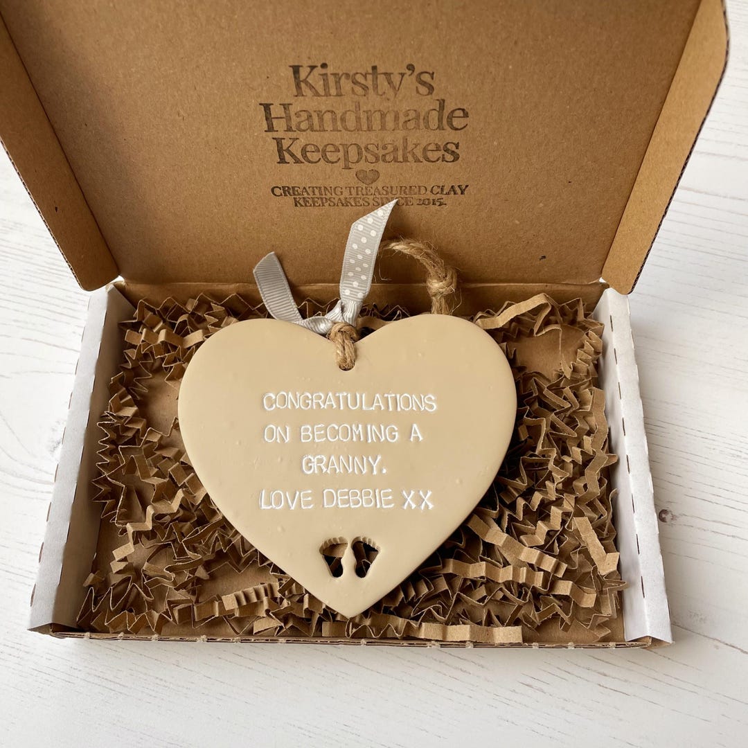 Personalised Congratulations on Becoming a Granny Gift, New Granny ...