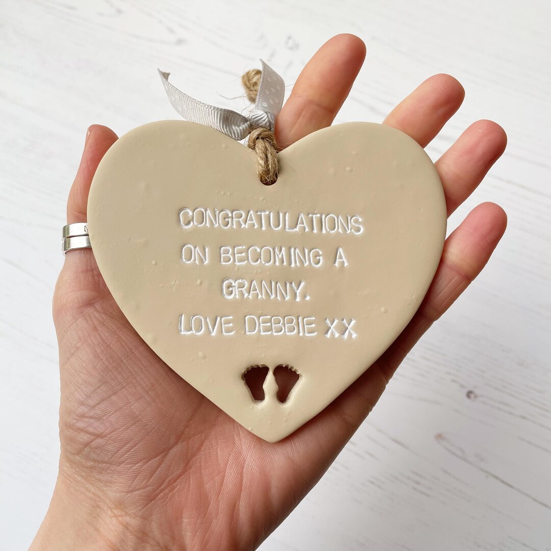 Personalised Congratulations on Becoming a Granny Gift, New Granny ...
