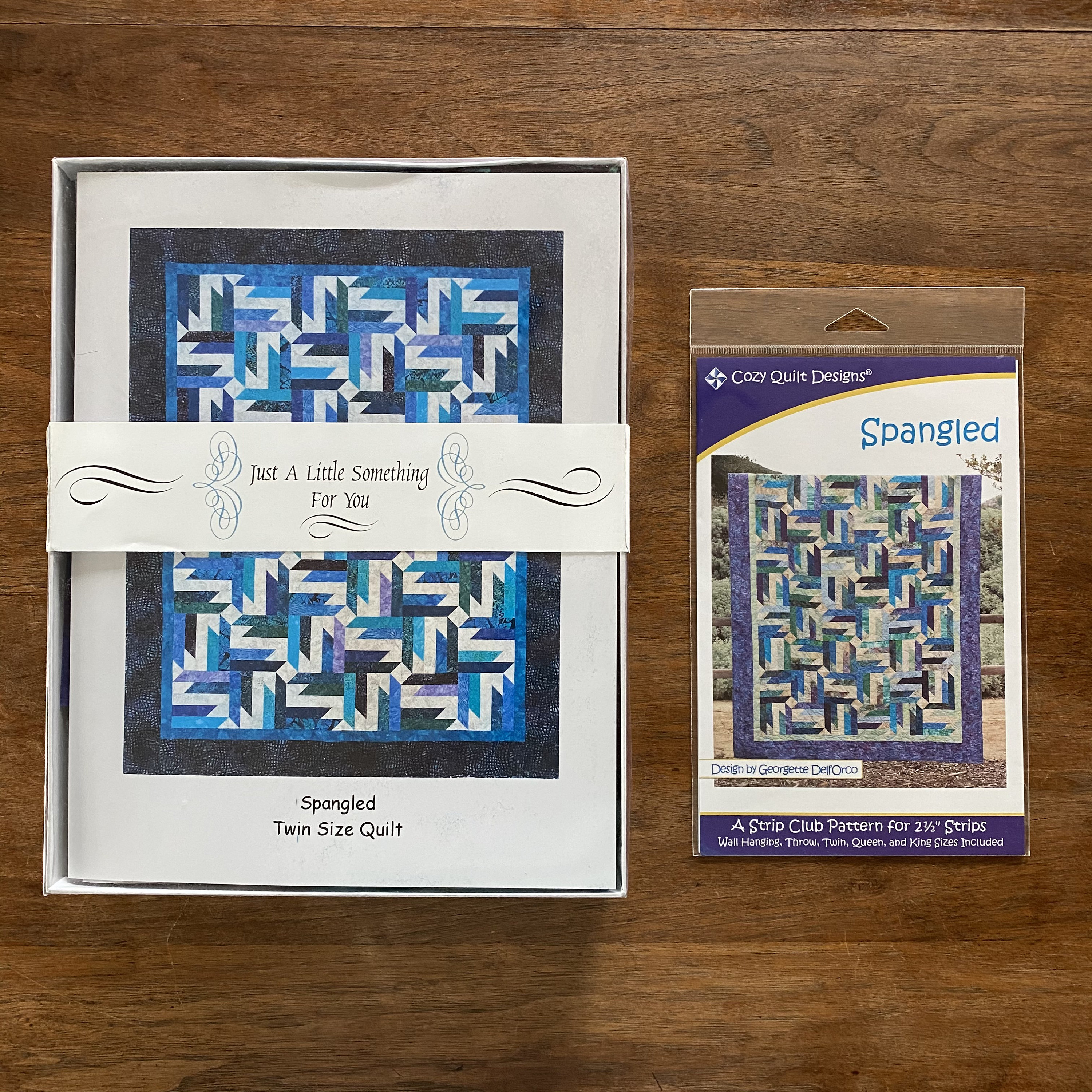 Spangled Precision Cut Batik Quilt Kit That is Ready to Sew. Twin Bed ...