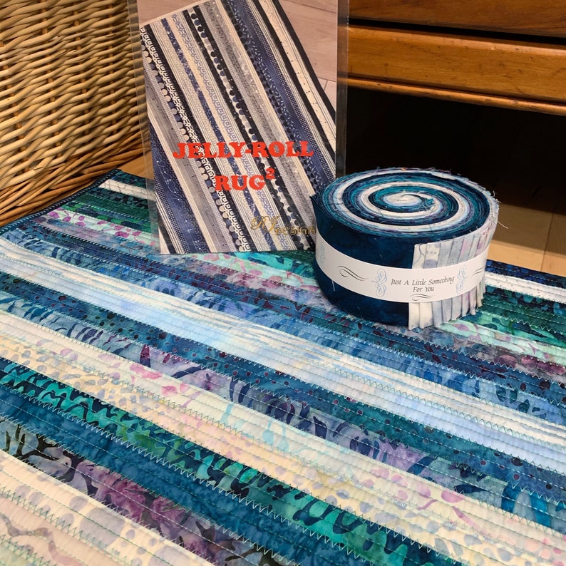Batik Jelly-roll Rug Kit (square/rectangle #1) - Etsy