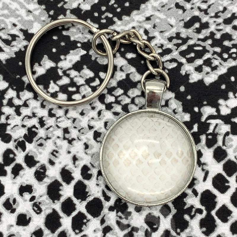 Snake Skin Keychain - Etsy