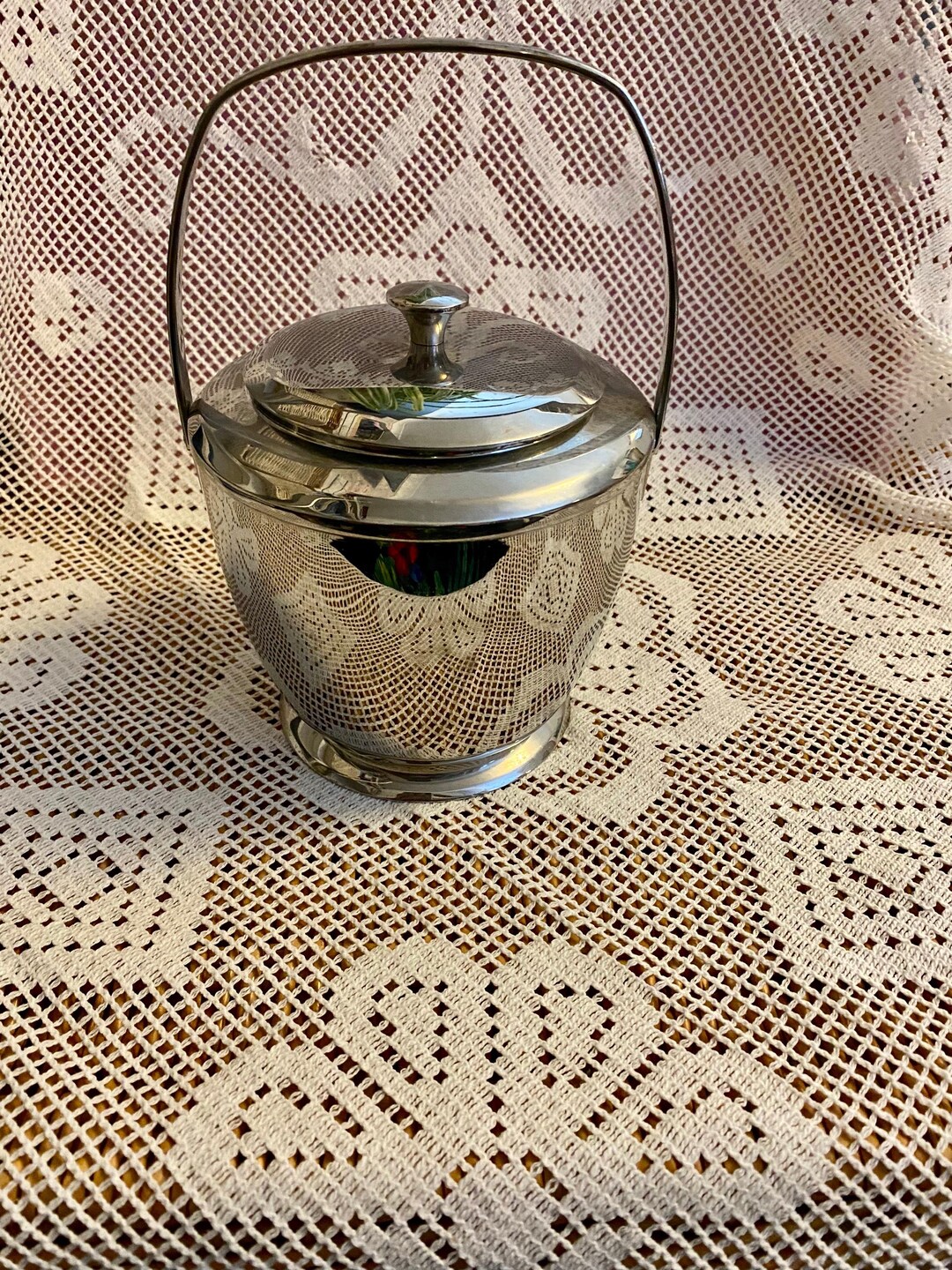 Olde Hall Stainless Steel Biscuit Barrel / Ice Bucket - Etsy
