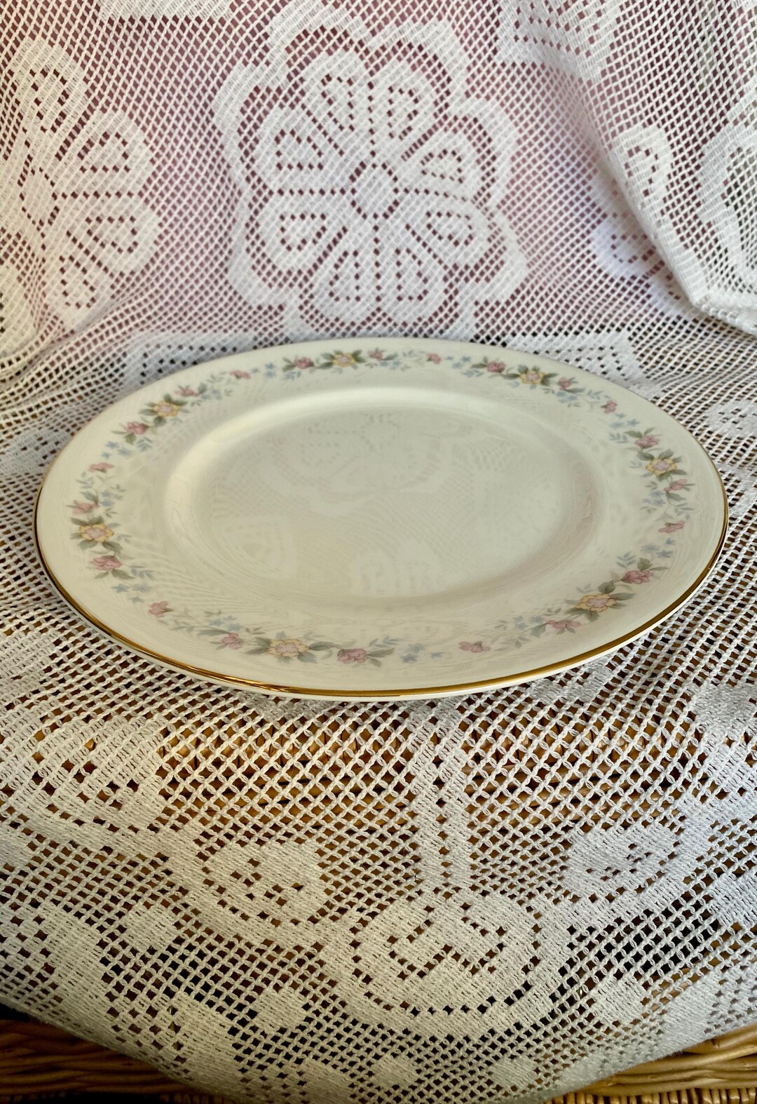 Mayfair China Alpine Flowers Bone China Dinner Plate 11 Inch - Etsy UK