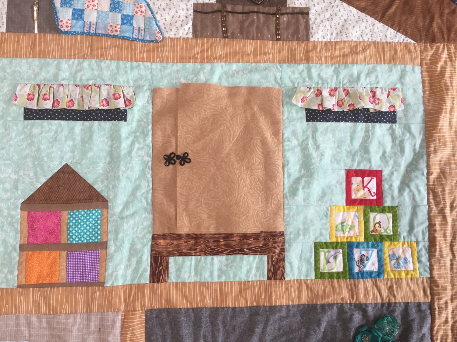 Dollhouse Quilt - Etsy